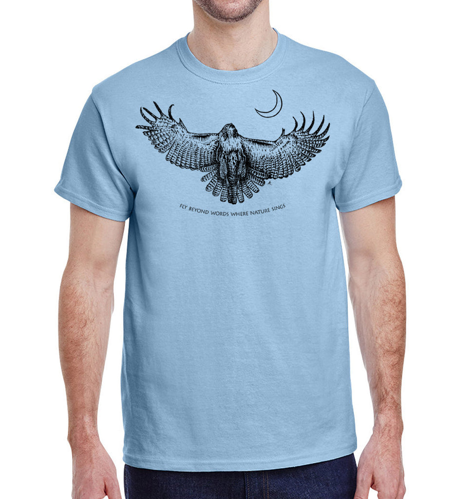 Red-Tailed Hawk T-Shirt – Jim Morris Environmental T-Shirt Co.